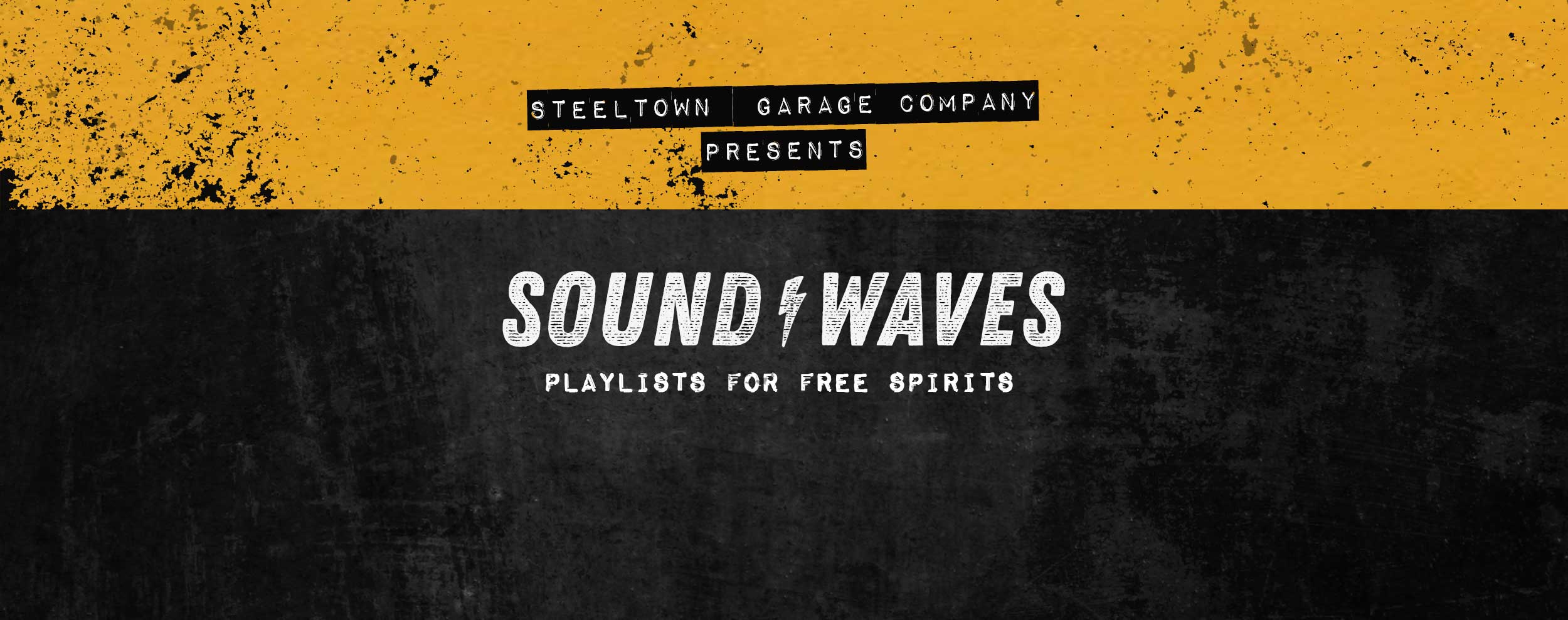 SOUND⚡WAVES | Volume 1 | Spotify Playlists for Free Spirits – Steeltown ...