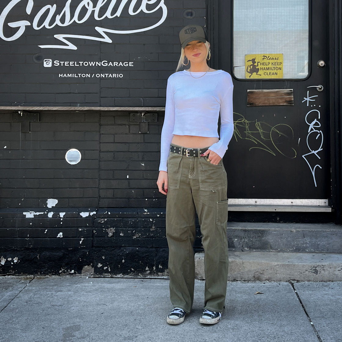 Embroidered STGC Shield Trucker Hat - Steeltown Garage Co.